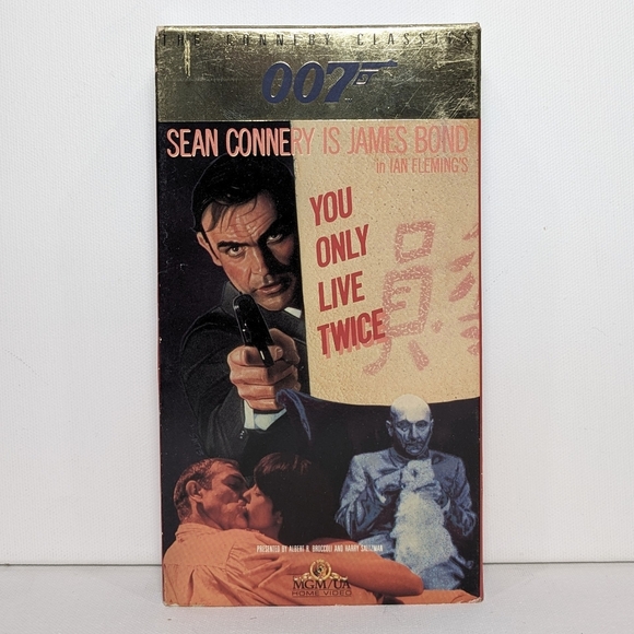 MGM | Cameras, Photo & Video | James Bond 07 You Only Live Twice 967 Vhs Cassette Movie | Poshmark